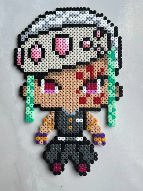 PIXEL ART / Perles A Repasser Tengen Uzui Dans Demon Slayer EUR 8,00 ...