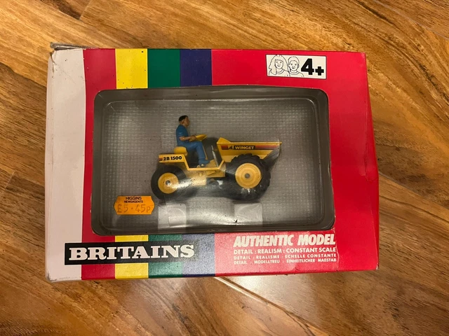 BRITAINS 9578 CONSTRUCTION WINGET SANDERSON DUMP TIPPER SKIP TRUCK Box ...
