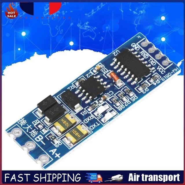 # TTL TO RS485 485 To Serial UART Level Mutual Converter 3V 5.5V ...