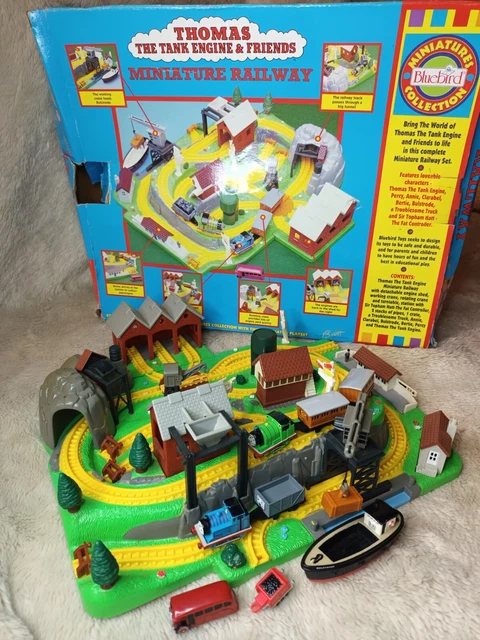 BLUEBIRD MINIATURE THOMAS The Tank Engine Railway Vintage 1996 with Box ...