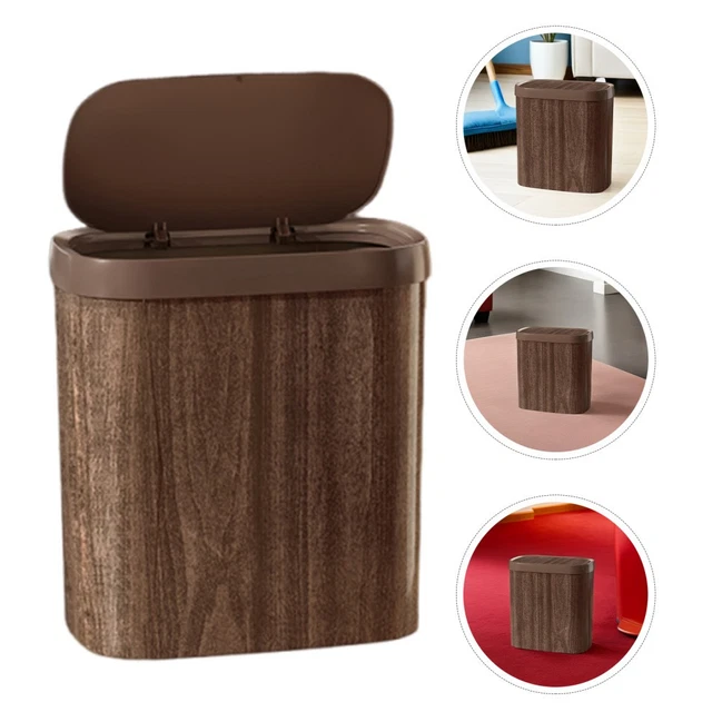 RUBBISH BIN FOR Office Floor Waste Bucket Garbage Can Bathroom Home £41 ...