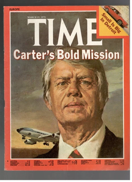 JIMMY CARTER BOLD Mission Time Magazine 1979 March 19 EUR 47,22 ...