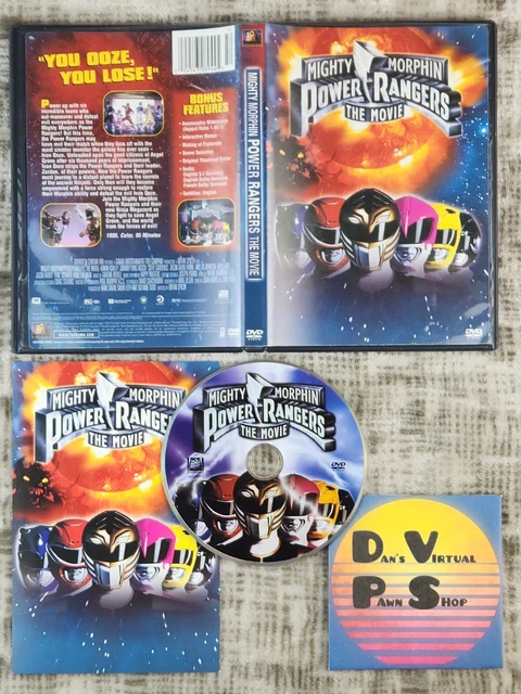 MIGHTY MORPHIN POWER Rangers The Movie DVD Bilingual Widescreen 1995 w ...