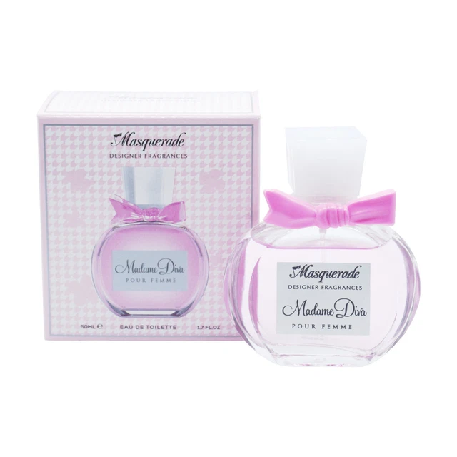 MASQUERADE DESIGNER FRAGRANCES Madame Diva Pour Femme - 50ml/1.7floz £ ...