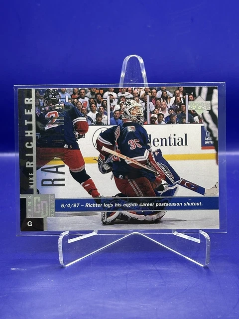 1997-98 UPPER DECK Rangers Hockey Card #107 Mike Richter EUR 1,84 ...