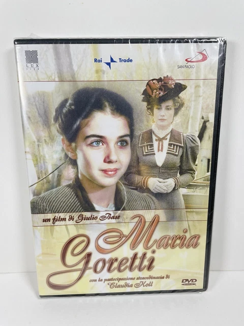 MARIA GORETTI DVD film raro fuori catalogo Giulio Base Claudia Koll Rai ...
