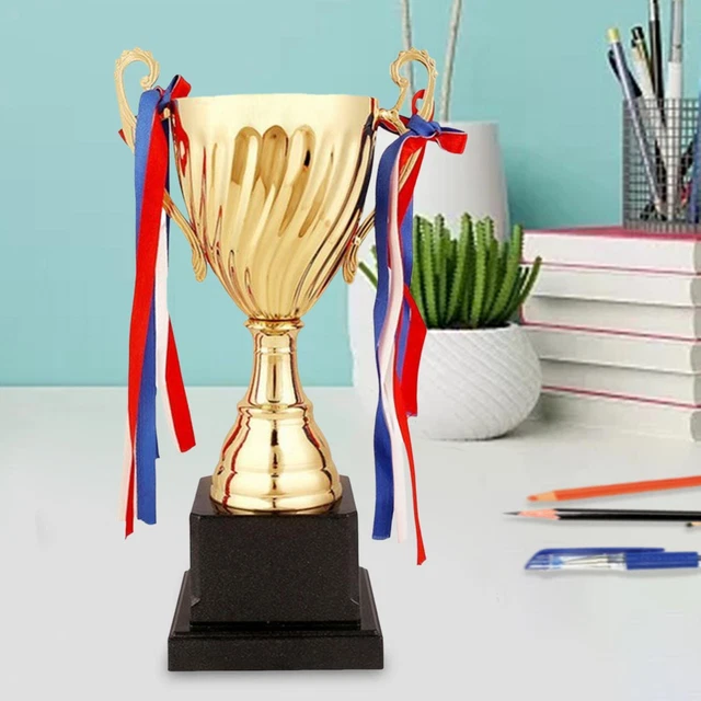 METAL AWARD TROPHY Prizes Kids Small Trophies Trophy Cup Apprezzamento ...