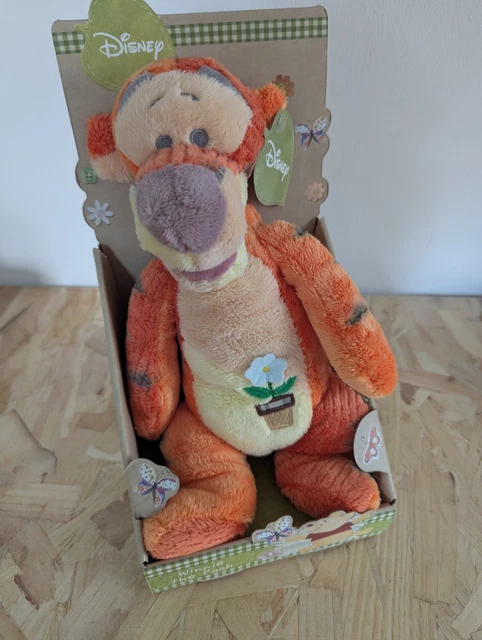 DISNEY POSH PAWS TIGGER Plush 12” Stuffed Animal Tiger Winnie the Pooh ...