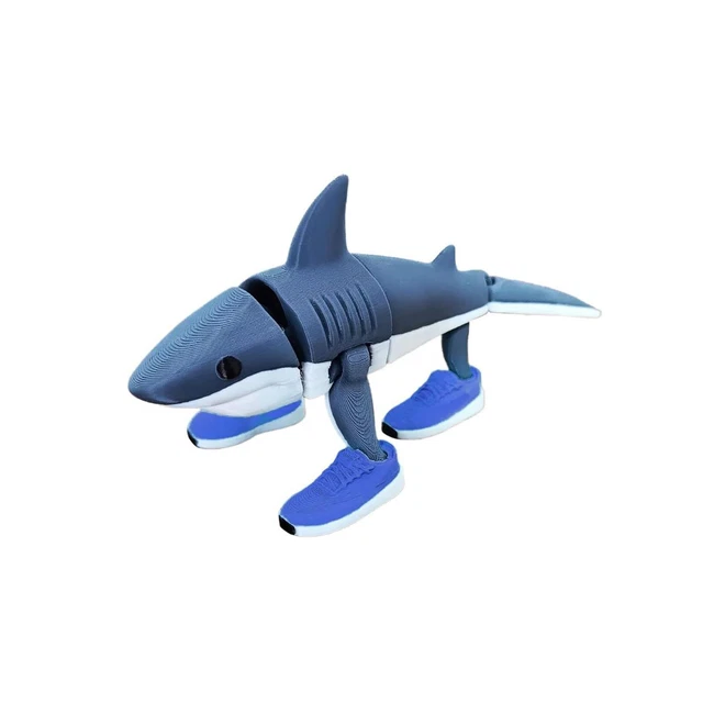 BRAINROT SERIES:TRALALERO TRALALA Italian Brainrot Shark Meme Desk ...