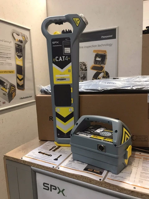 RADIODETECTION GCAT4+ KIT - DATA Logging, DEPTH & GPSGenny4 & BAG ...