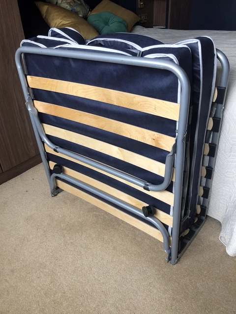 FOLD UP SINGLE Guest Bed used once and perfect condition. Easy set up £ ...