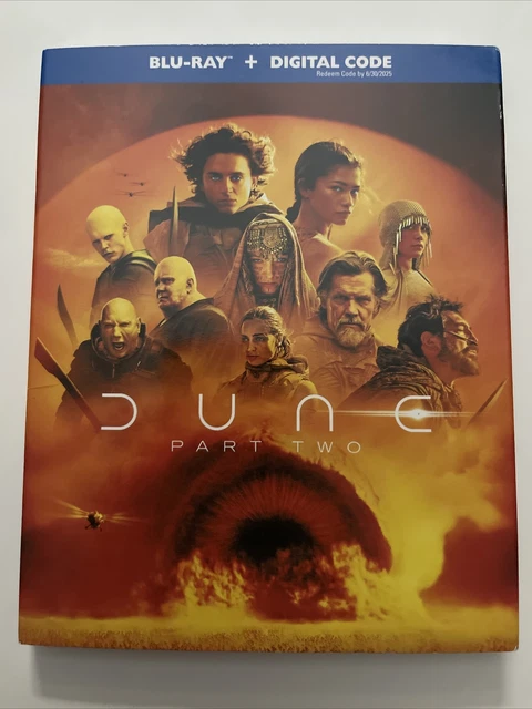 DUNE PART TWO Blu-ray + Digital Code NEW ( Dune Part 2) $25.07 - PicClick AU