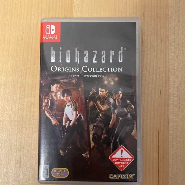NINTENDO SWITCH BIOHAZARD Resident Evil Origins Collection Japan ...