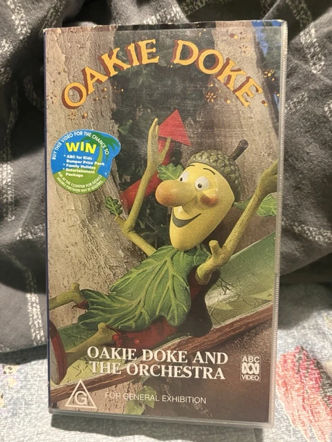Vhs Tape Abc For Kids Oakie Doke And The Orchestra 20 00 Picclick Au