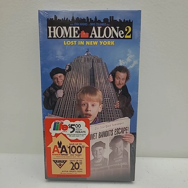HOME ALONE 2: Lost in New York VHS, 1993 Macaulay Culkin New Sealed £14.77 - PicClick UK