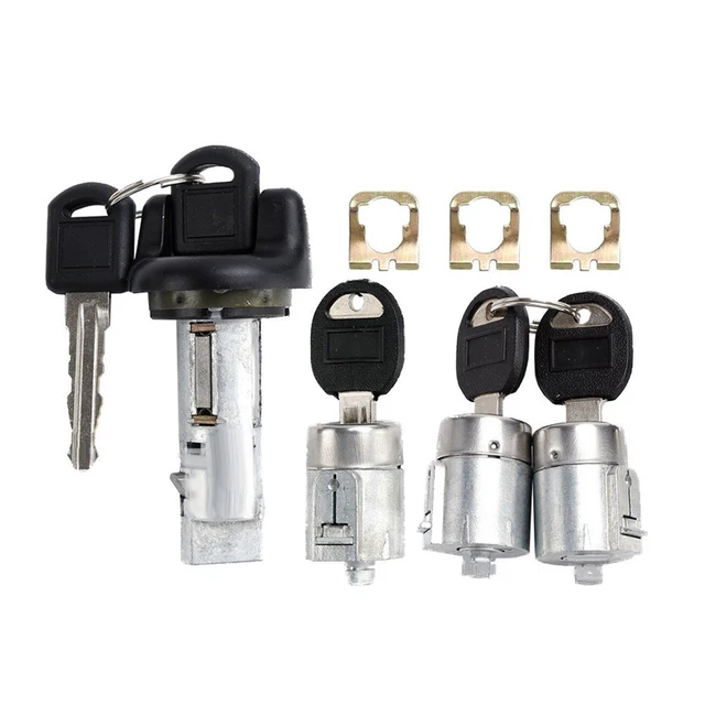 DOOR LOCK SET Replacement Kit 5 Keys Included Direct Replacement Parts ...