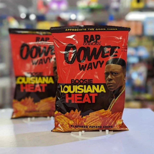 RAP SNACKS LIL Boosie Wavy Louisiana Heat 71g x 2 Bags USA Import £9.49 ...