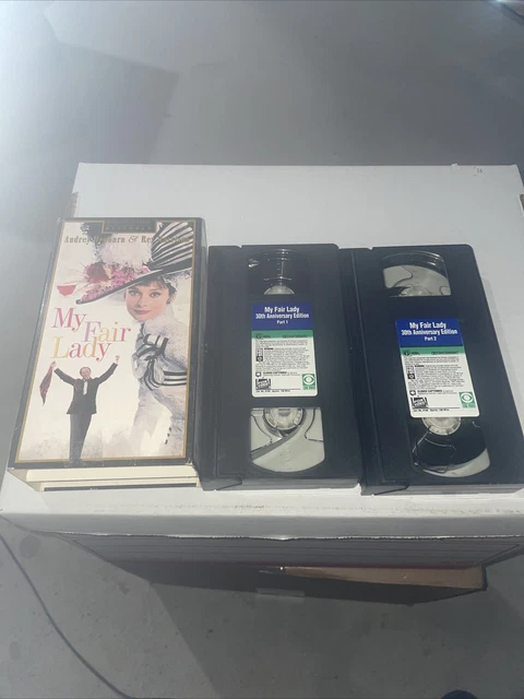 MY FAIR LADY (VHS, 1994, 2-Tape Set, 30th Anniversary Edition) £6.00 - PicClick UK