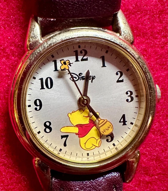 VINTAGE 1980'S WINNIE the Pooh Exclusive Disney Watch Hunny Pot & Honey ...