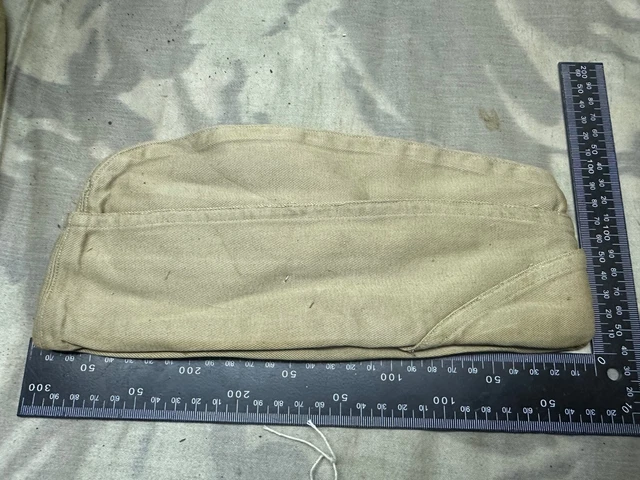 ORIGINAL WW2 US Army Garrison Side Cap Hat - Old Stock - Combat ...