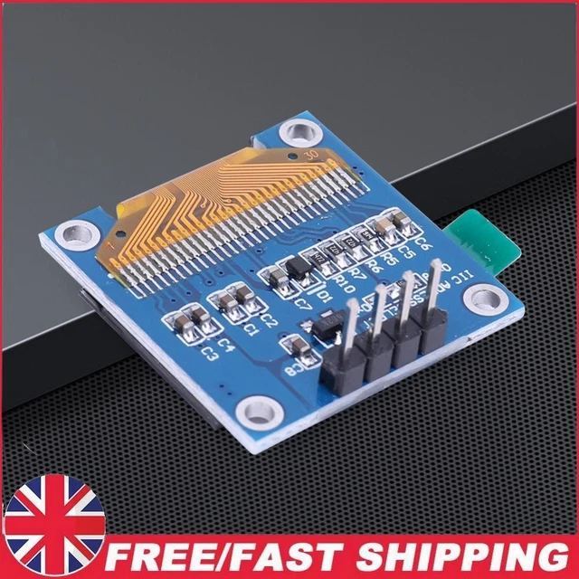 128X64 PIXEL OLED Display Module 3.3-5V I2C IIC Useful for R3/Raspberry ...