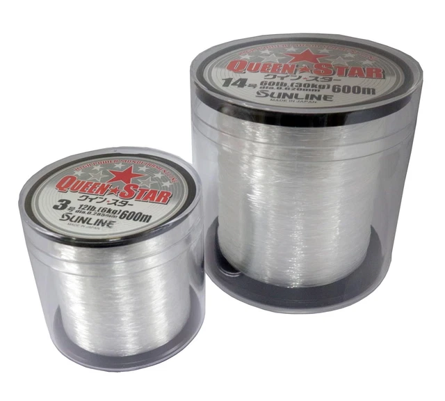 LIGNE DE PÊCHE transparente SUNLINE Nylon Line Queen Star 600 m #20 90 ...