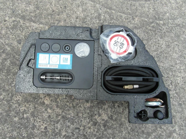 VAUXHALL CORSA D Tyre Repair Kit Tyre Inflation Air Compressor 2006 ...