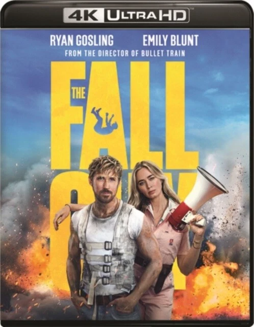 THE FALL GUY (Ryan Gosling Emily Blunt) New 4K Ultra HD Region B Blu ...