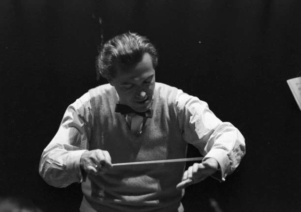 KARL MUNCHINGER GERMAN Classical Music Conductor Old Photo In 1955 3 $9 ...