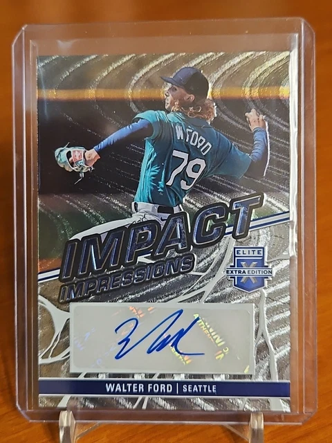 2023 PANINI ELITE édition supplémentaire Walter Ford Impact Impressions ...