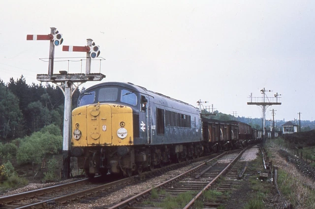 35MM RAILWAY SLIDE: COLOUR-RAIL: DE 81: CLASS 44: 44007 INGLEBOROUGH £2 ...