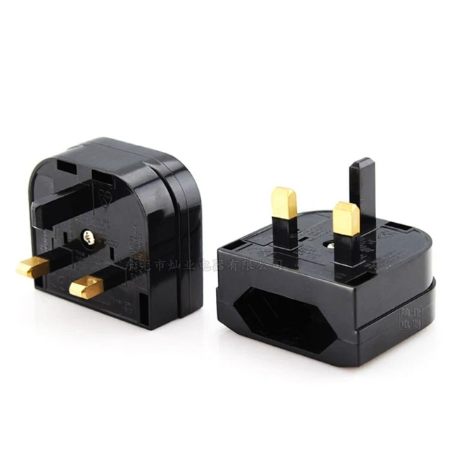 USEFUL EURO TO UK EU To UK Power Socket Adapter Converter Travel Plug ...