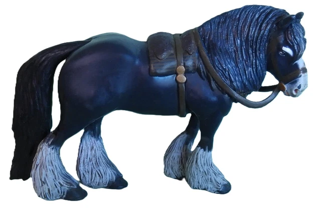 DISNEY PIXAR BRAVE Angus Merida’s Horse Clydesdale 5" Toy Figure ...