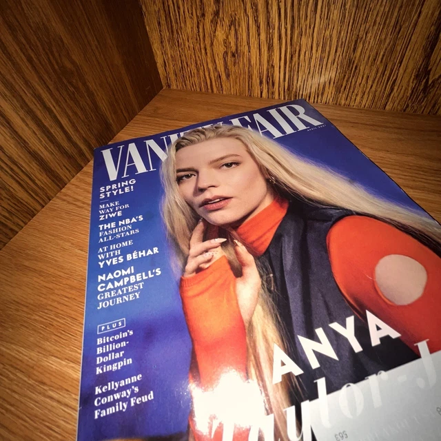 ANYA TAYLOR-JOY VANITY Fair Magazine (April 2021 Issue #727) HTF £7.49 - PicClick UK