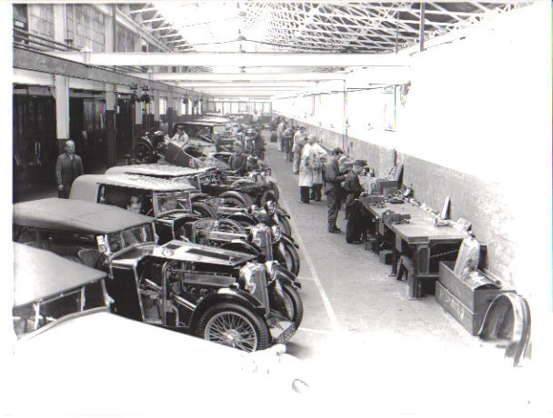 MG PRE-WAR FACTORY Retrospective b&w Press Photograph Pub. No. 10865 £ ...