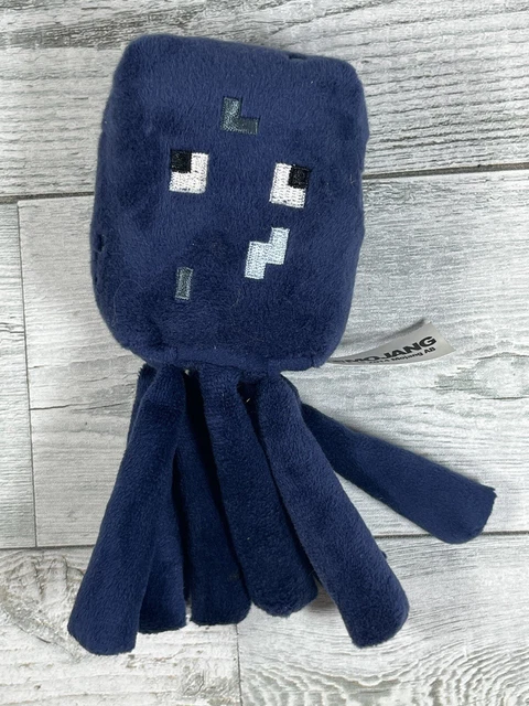 MINECRAFT MOJANG PLUSH 2015 Squid Soft Toy Stuffed Animal Plushie 7” £6 ...
