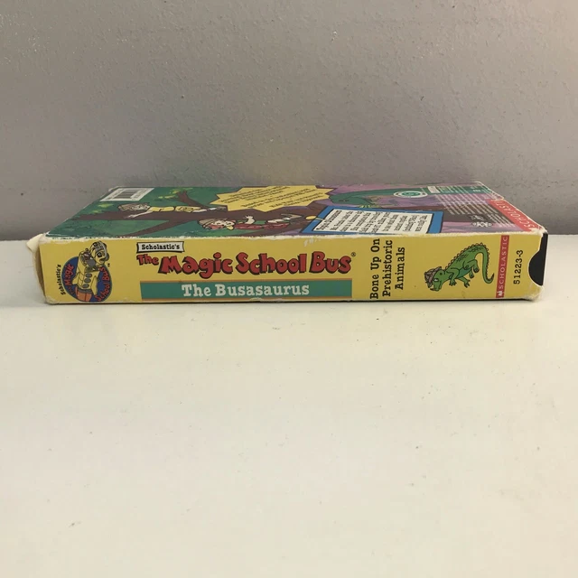 SCHOLASTIC MAGIC SCHOOL Bus Busasaurus VHS Video Tape BUY 2 GET 1 FREE ...