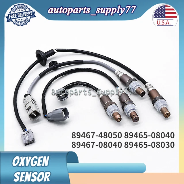 NEW 4X UPSREAM+DOWNSTREAM Oxygen O2 Sensors For Toyota Sienna 2004-2006 ...