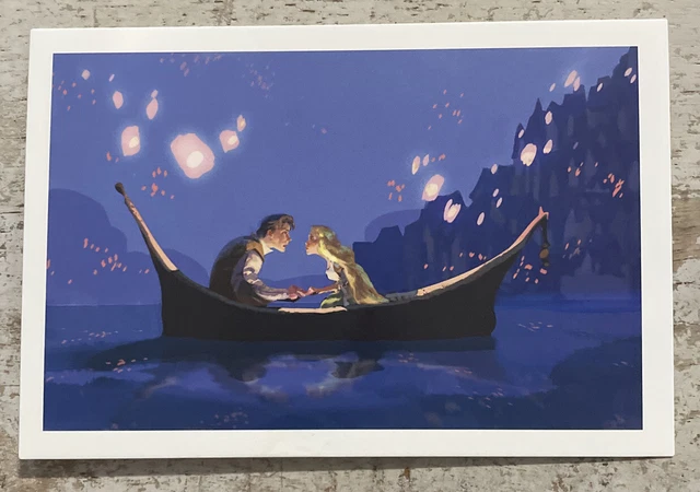 POSTCARD ~ DISNEY Princess Tangled Concept Art By Dan Cooper $2.80 ...