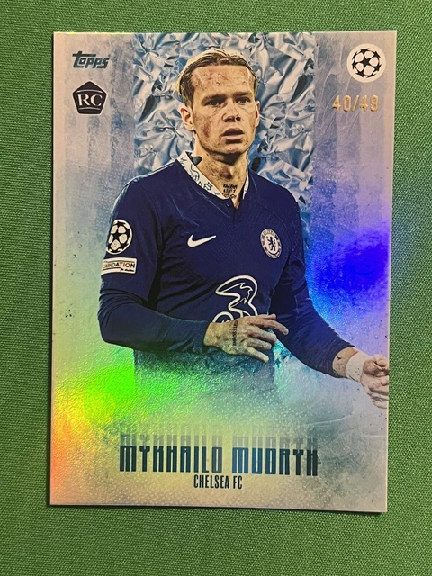 MYKHAILO MUDRYK /49 From Jamal Musiala Curated Set Rookie Card Chelsea ...
