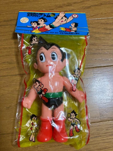 ASTRO BOY ATOM Figure Sofubi Osamu Tezuka Vintage Retro £140.55 - PicClick UK
