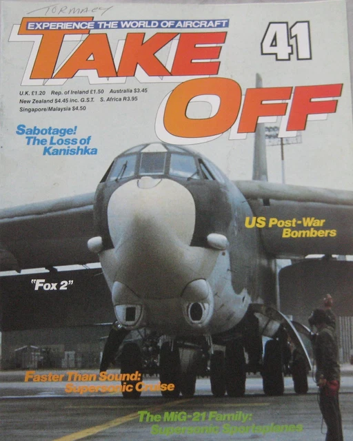 TAKE OFF EAGLEMOSS magazine Issue 41, Concorde cutaway drawing £4.99 ...