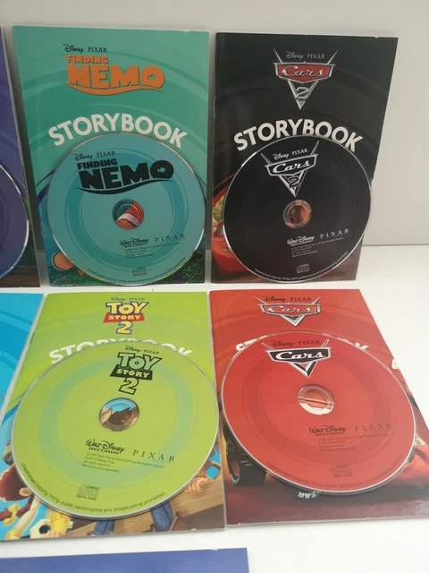 DISNEY 7 X Storybook Collection, Read Along - Toy Story, Cars Nemo £10. ...