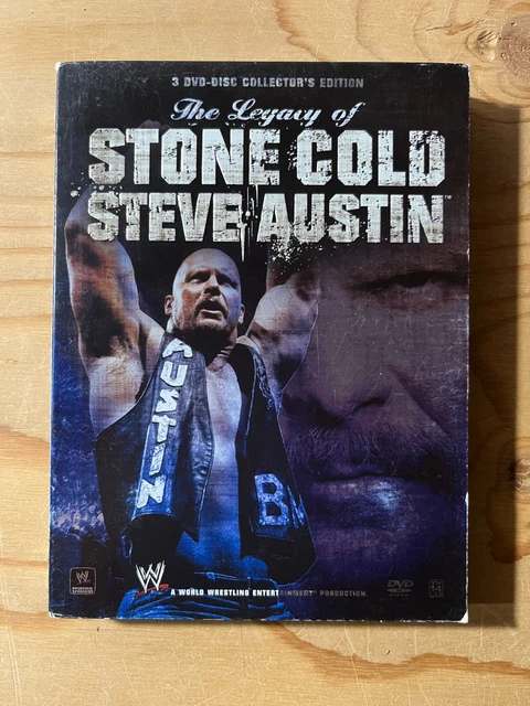 THE LEGACY OF Stone Cold Steve Austin (Three Disc) (DVD, 2008) $9.99 ...