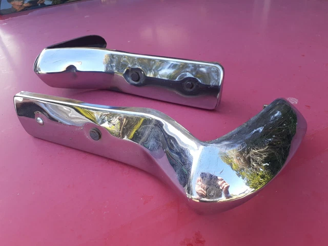 ORIGINAL PAIR NASCO REAR BUMPER ETTES for HOLDEN HD HR UTE VAN ORIGINAL ...