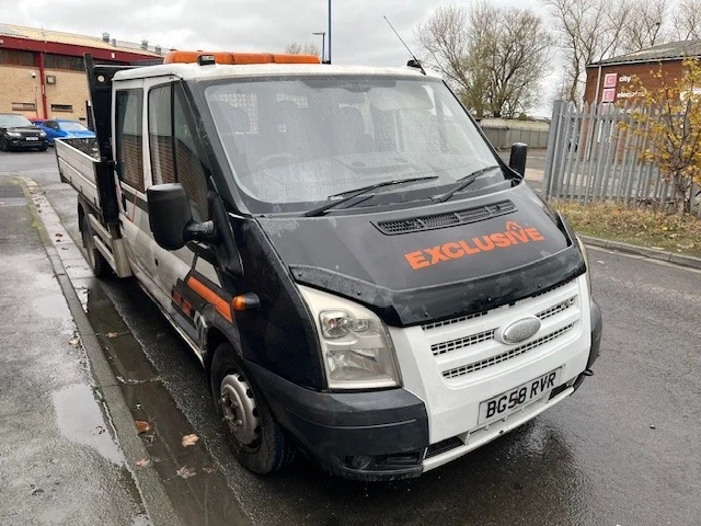 FORD TRANSIT MK 8 crew cab tipper £3,600.00 - PicClick UK