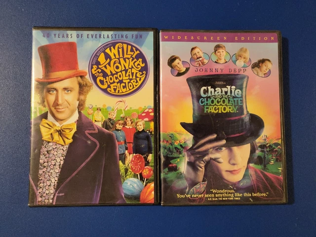 WILLY WONKA & the Chocolate Factory / Charlie and the Chocolate Factory 2 film EUR 15,71 ...