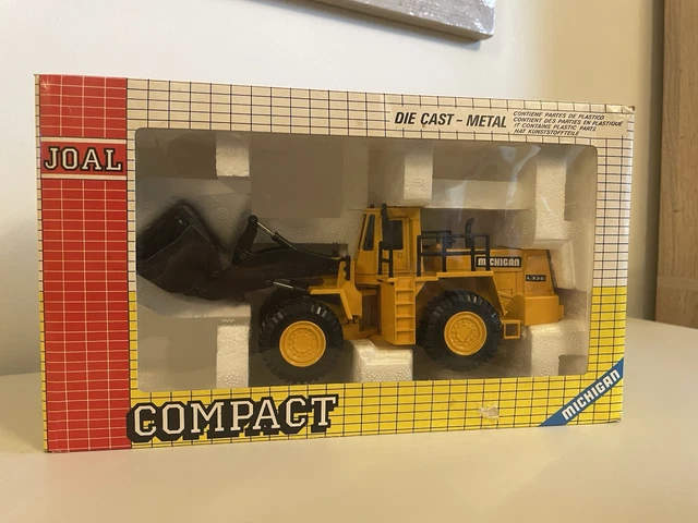 JOAL COMPACT 239 1:50 Michigan L320 Diecast model loader boxed ...