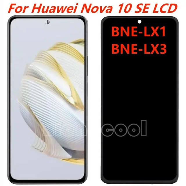 6.67& OEM AMOLED For Huawei Nova 10 SE LCD±Frame Touch Screen Digitizer ...