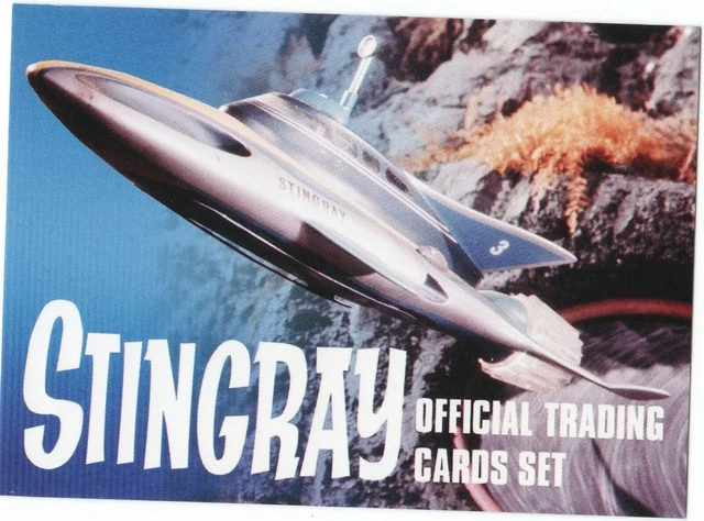 STINGRAY TV SERIES Gerry Anderson Set of 60 Cards Near Mint EUR 29,48 - PicClick IT